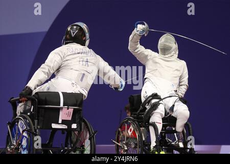 Edoardo GIORDAN of Italy vs Shintaro KANO of Japan in the Wheelchair ...