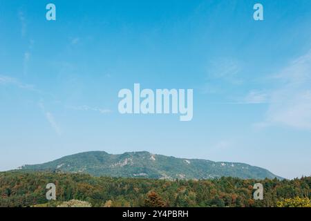 Splendid summer scene of a rolling hills on a sunny day. Mountains in ...