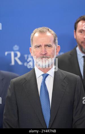 King Felipe VI attends a commemorative event for the centenary of the ...