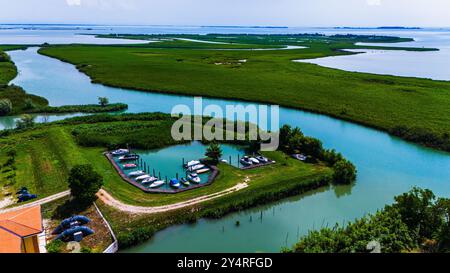 FOCI DELLO STELLA, ITALY – JULY 22, 2024: Natural reserve of Mouth of ...