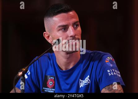 Mark Chamberlain during a press conference at the Gibson Hotel, Dublin ...
