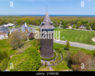 Lawson Tower at 330 First Parish Road at the historic town center of ...