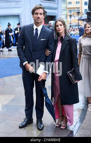 Sandra Gago and Feliciano Lopez during the Laureus World Sports Awards ...