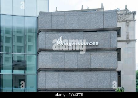 EOG Resources sign at the headquarters in Houston, Texas, USA Stock ...