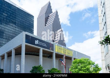 Jones Hall for Performing Arts Houston Texas Stock Photo - Alamy