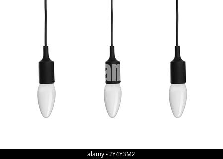 Many New Modern Shape Led Light Bulbs Stock Photo - Alamy