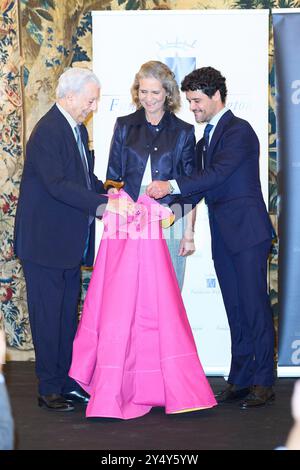 Princess Elena de Borbon, Mario Vargas Llosa during 'Capote De Las ...