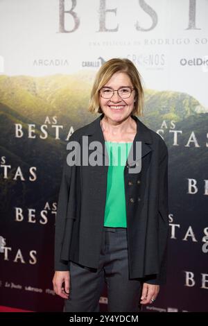 Maria Pujalte attends 'As Bestas' Premiere at Verdi Cinema on November ...