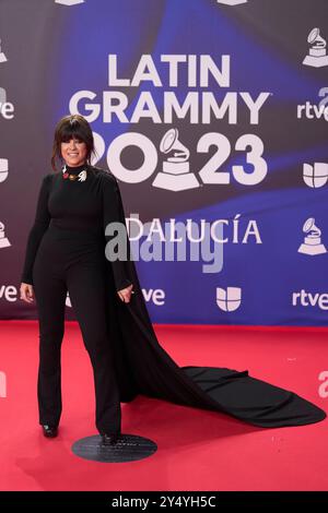Vanessa Martin attends the red carpet during the 24th Annual Latin ...