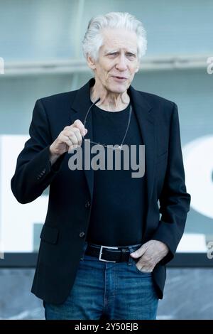 David Cronenberg receives the Donosti Award Photocall during 70th San ...