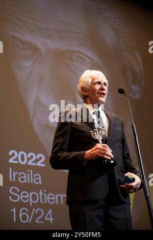 David Cronenberg receives the Donosti Award Photocall during 70th San ...