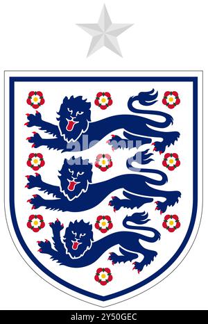 Logo of the England football national team Stock Photo - Alamy
