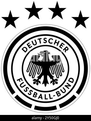Logo of the German national football team - Germany Stock Photo - Alamy