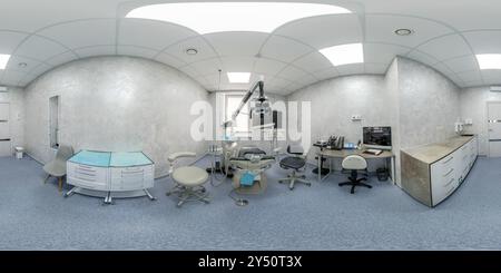360° view of hdri 360 panorama in surgeon orthopedist therapist cabinet ...