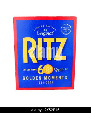 Box of Ritz limited edition the Original cracker, savoury biscuits ...