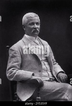 Photograph portrait of explorer and journalist Sir Henry Morton Stanley ...