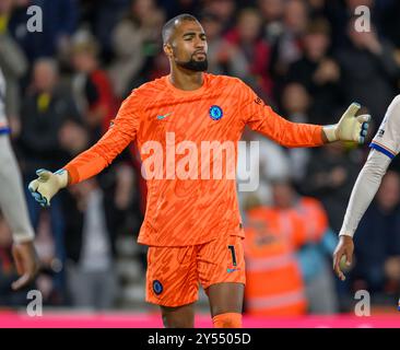 Goalkeeper Robert Sanchez (1) of Chelsea FC in action during FIFA Club ...