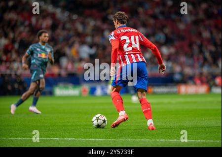 Robin Le Normand of Atletico de Madrid during the Spanish championship ...