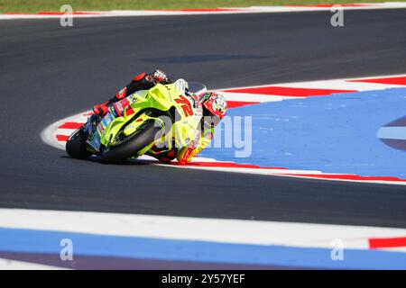 72 BEZZECCHI Marco (ita), Aprilia Racing, Aprilia RS-GP26, action ...