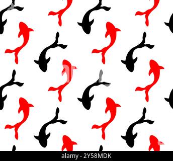 colorful koi fish Stock Vector Image & Art - Alamy