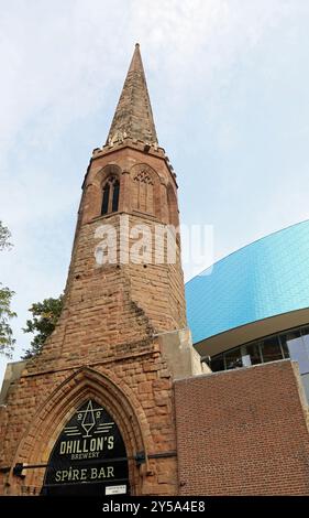 Christchurch Spire in Coventry Stock Photo - Alamy