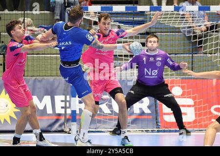 Moritz Köster (TSV Bayer Dormagen), 2. Handball Bundesliga TuSEM Essen ...
