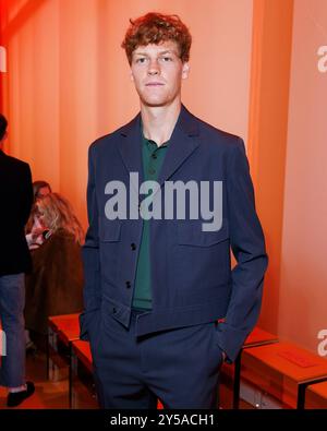 Jannik Sinner Milano Fashion Week - Women F/W 25-26 Gucci fashion show ...