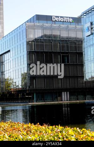 Copenhagen/ DenmarK/15 september 2024/Deloitte office building in ...