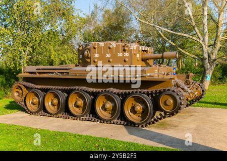 Centaur Mark IV Tank at Pegasus Memorial in Normandy, France Stock ...