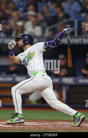 Toronto Blue Jays outfielder Davis Schneider in the dugout before the ...
