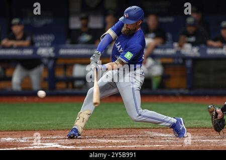 Nathan Lukes #38 of Toronto Blue Jays runs the bases against Chicago ...