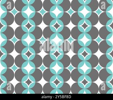 Retro Mid Century 1970s Pattern Stock Photo - Alamy