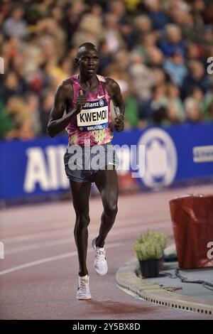 Cornelius Kemboi of Kenya competing in the men’s 5000m a race on day 6 ...