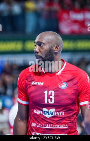 Robertlandy Simon Aties of Gas Sales Bluenergy Piacenza Team at serve ...