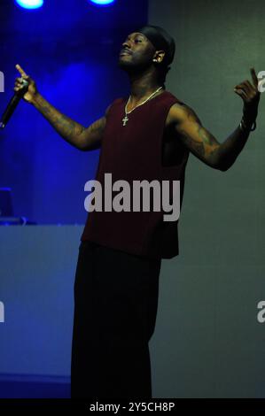 Rapper SwaVay (Andre Khaliel Jones) at The Sylvee on November 1, 2025 ...