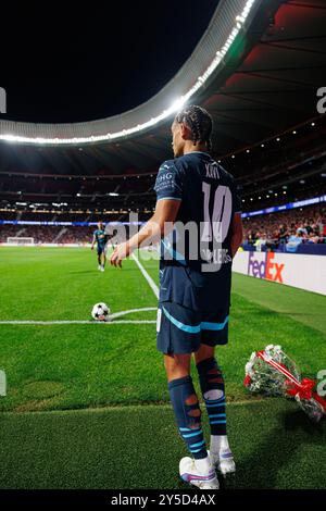 Xavi Simons of RB Leipzig seen during the Bundesliga match between RB ...