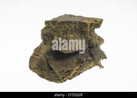 medical marijuana moroccan hash cannabis pollen hashish closeup in ...