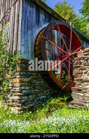 The Old Orton Family Grist Mill in Rockingham, Vermont Stock Photo - Alamy