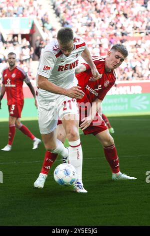 Steffen Tigges (1. FC Koeln, #21) 1. FC Köln - Fortuna Düsseldorf, 23.02.2025 Fussball, 2 ...