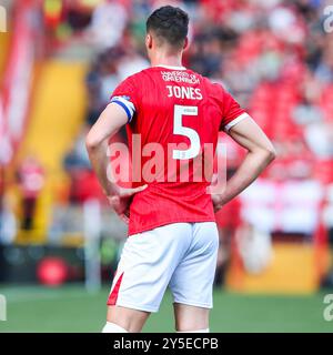 Lloyd Jones (Charlton Athletic) looks on during the Pre-season Friendly ...