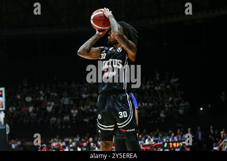 Matt Morgan (Virtus Bologna) during the basketball Turkish Airlines ...