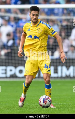 Ilia Gruev of Leeds United in action during the Pre-season friendly ...