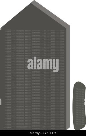 Hand Grinder stones vector illustration. Indian traditonal Grinding ...