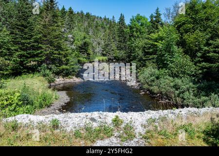 Back River at Connie's Corner on NL 90 in Mount Carmel-Mitchell's Brook ...