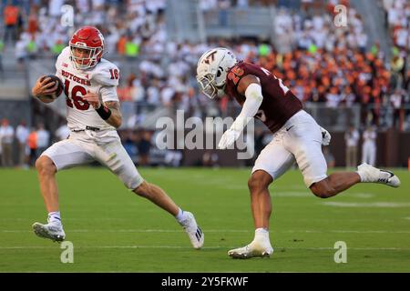 Rutgers quarterback Athan Kaliakmanis (16) throws during the fourth ...