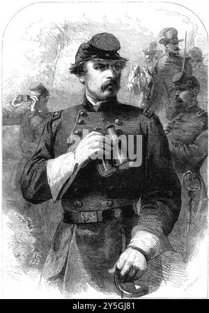 George Brinton McClellan (1826-1885) American army officer. General on Unionist (Northern) side ...