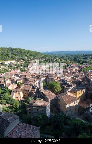Cotignac, a charming village in Provence, South of France, known for ...