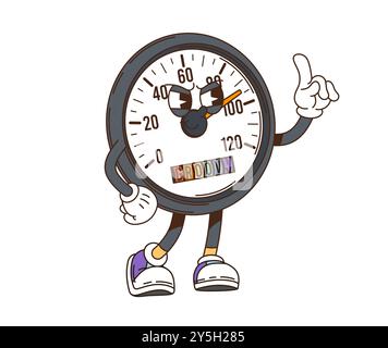 hand with speedometer vector illustration Stock Vector Image & Art - Alamy