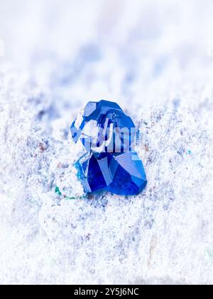 blue Cornetite. Specimen from Etoile du Congo Mine, Lubumbashi, DR ...