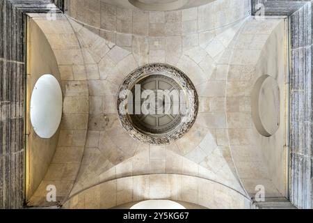 Vestibule ceiling of St Mary-le-Bow Church, City of London, England ...